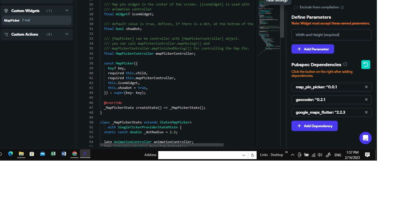Mappicker Issue · Issue 489 · Flutterflowflutterflow Issues · Github