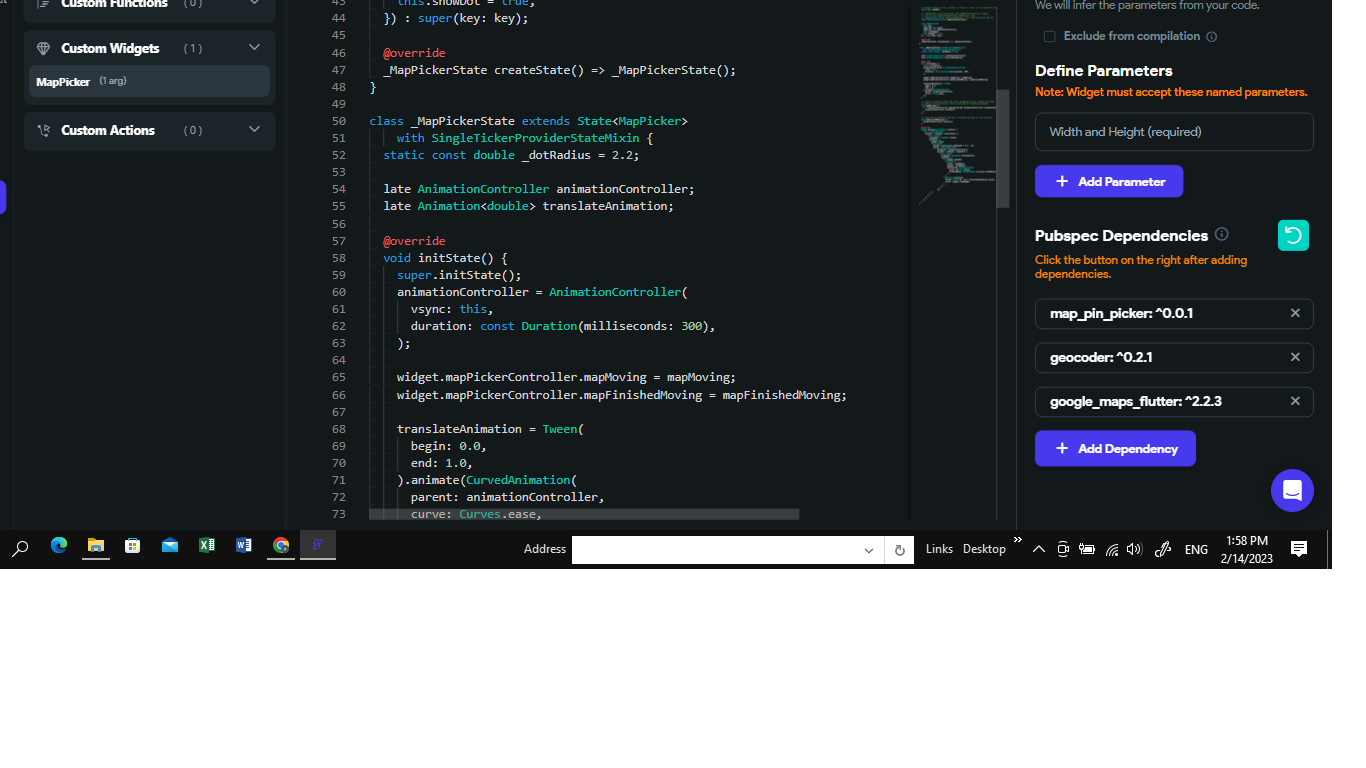 MapPicker issue · Issue #489 · FlutterFlow/flutterflow-issues · GitHub MapPicker issue · Issue #489 · FlutterFlow/flutterflow-issues · GitHub