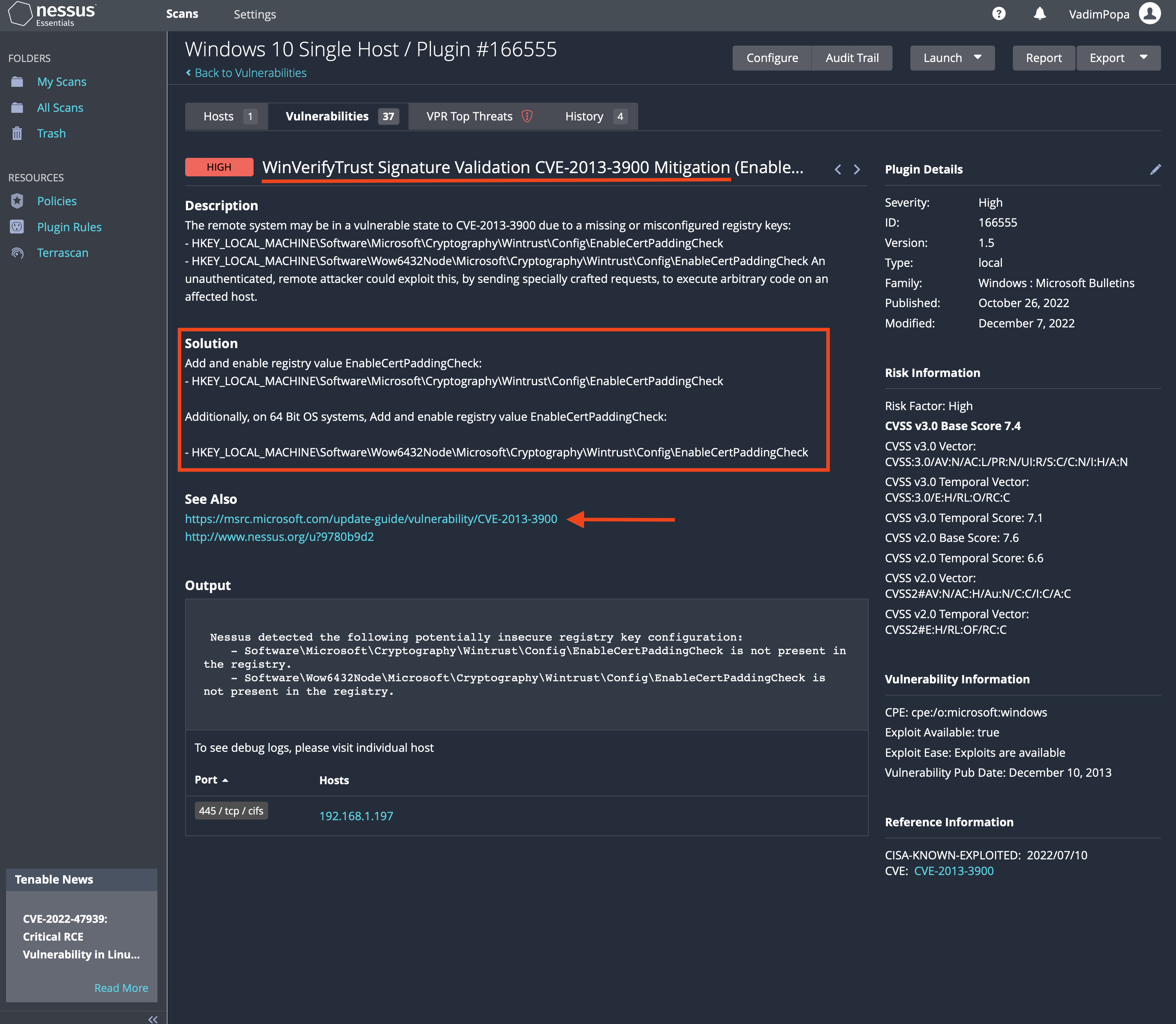 GitHub - PopaVadim/Nessus-Vulnerability-Management-Lab