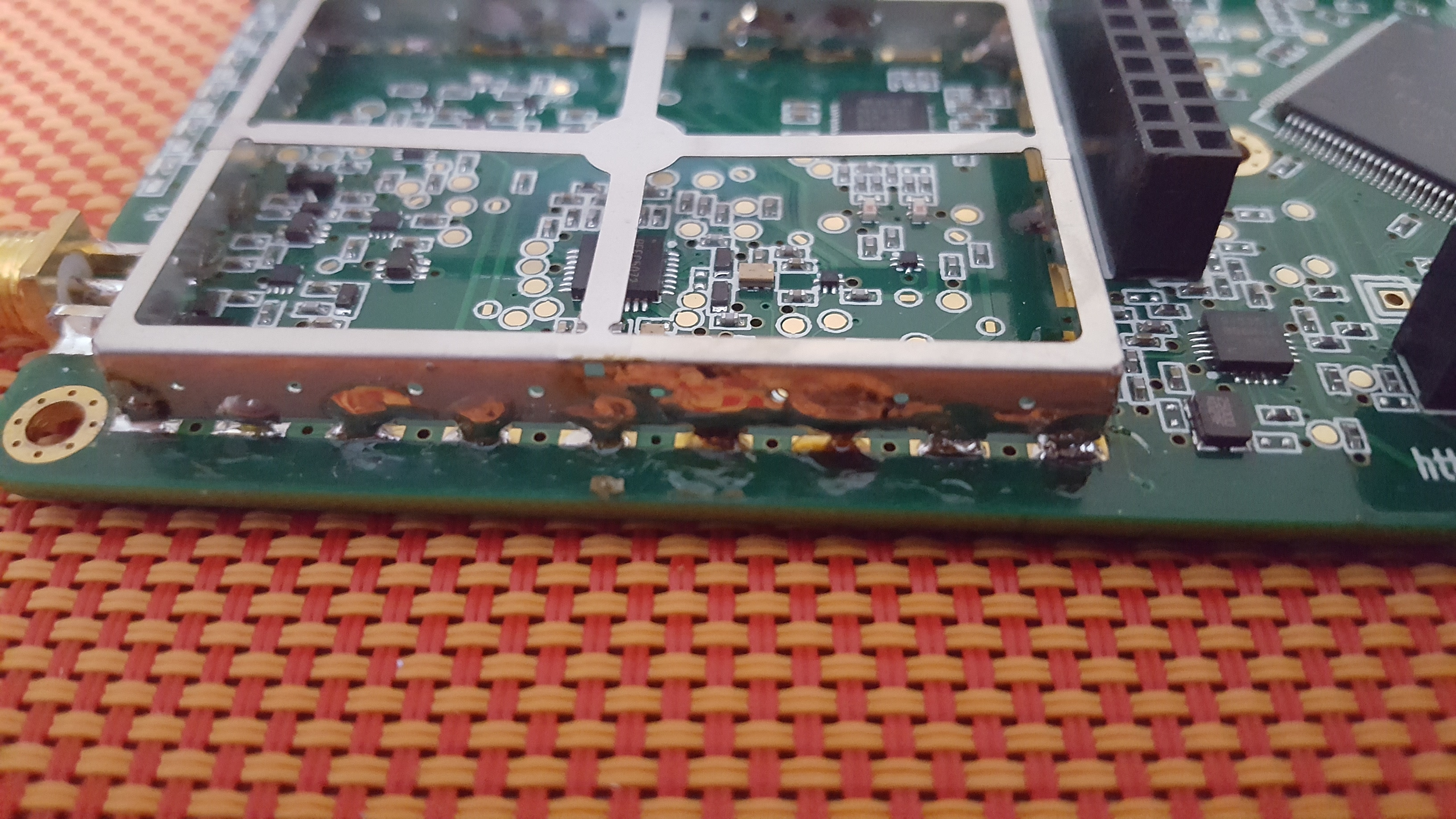 Hack RF Conformal coating on pads for RF Shield · Issue #426 ...