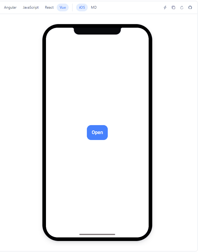 Bug Clicking Backdrop On Action Sheet Focuses First Button · Issue 27773 · Ionic Team Ionic