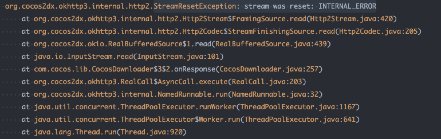 [3.6.0] Android download file error: StreamResetException: stream was reset: INTERNAL_ERROR ...