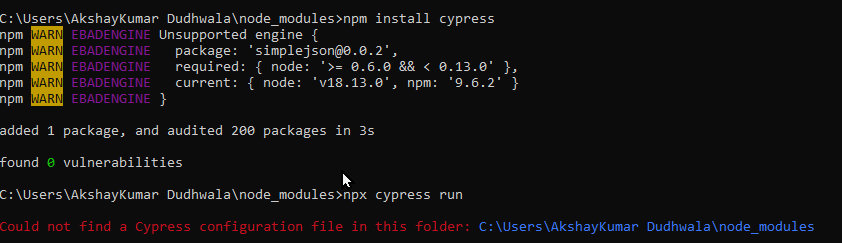 Cypress configuration file · Issue #835 · cypress-io/github-action · GitHub
