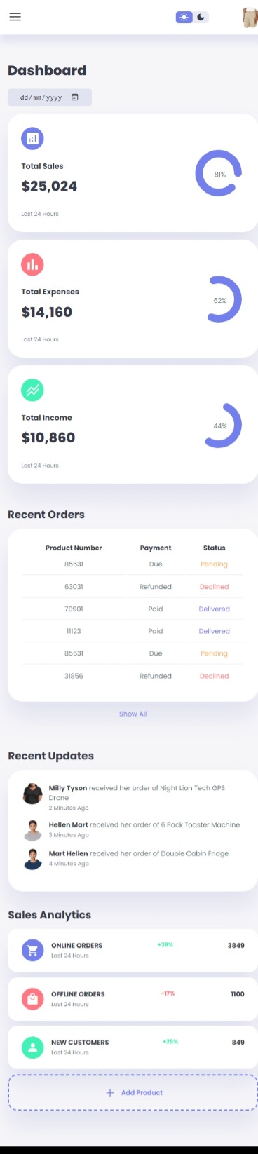 GitHub - Muanester/Admin_dashboard
