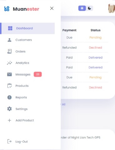 GitHub - Muanester/Admin_dashboard