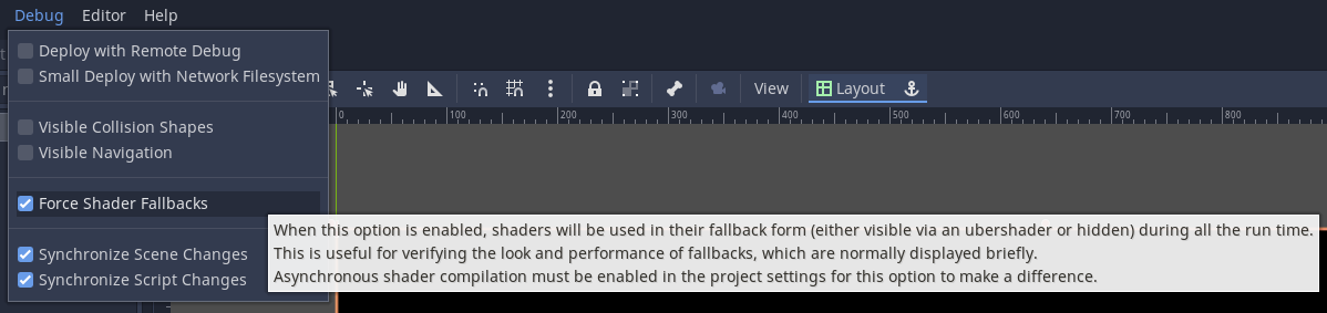 Ubershader async compile doesn't seem to do anything · Issue #62319 · godotengine/godot · GitHub