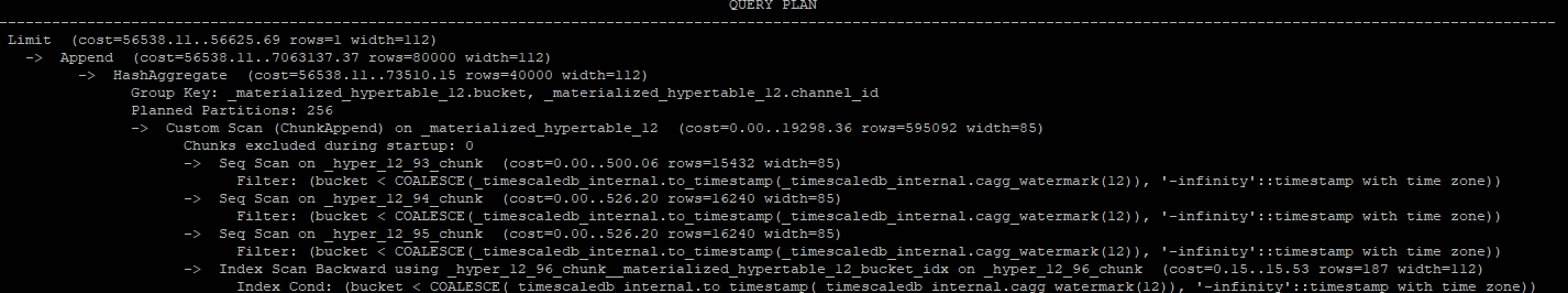 [Bug]: Very slow continuous aggregate · Issue #4444 · timescale/timescaledb · GitHub