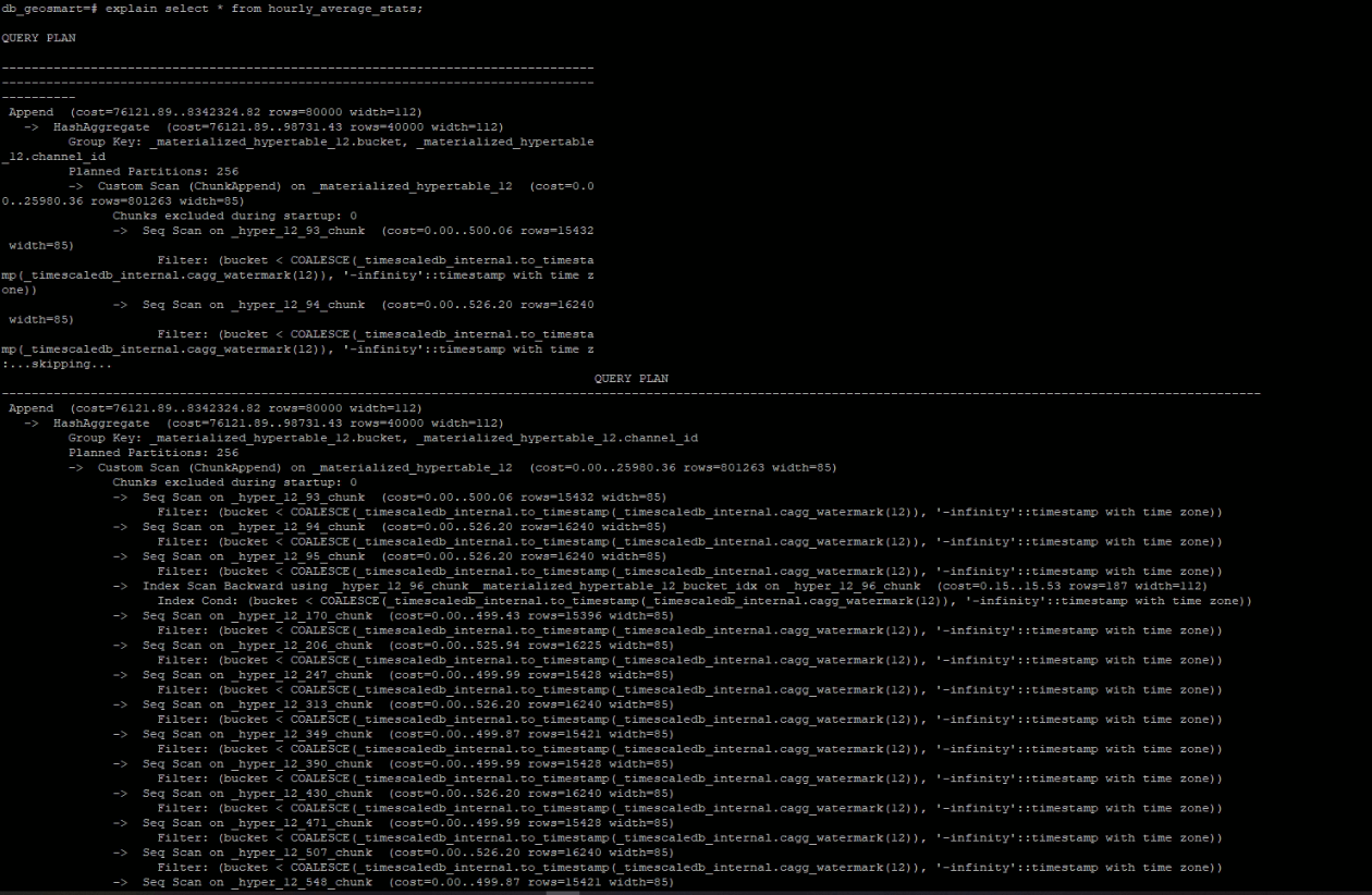 [Bug]: Very slow continuous aggregate · Issue #4444 · timescale/timescaledb · GitHub