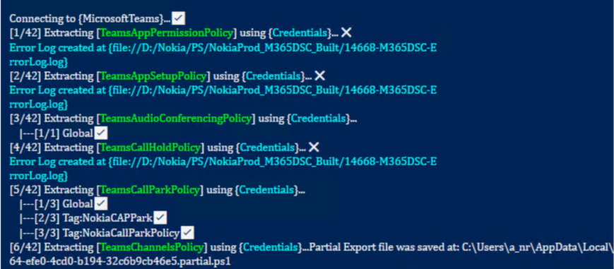 Teams Export is failing · Issue #3369 · microsoft/Microsoft365DSC · GitHub