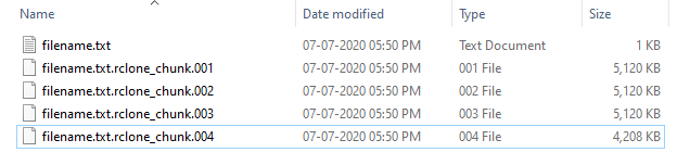 rclone chunker - not assembling files · Issue #4414 · rclone/rclone · GitHub