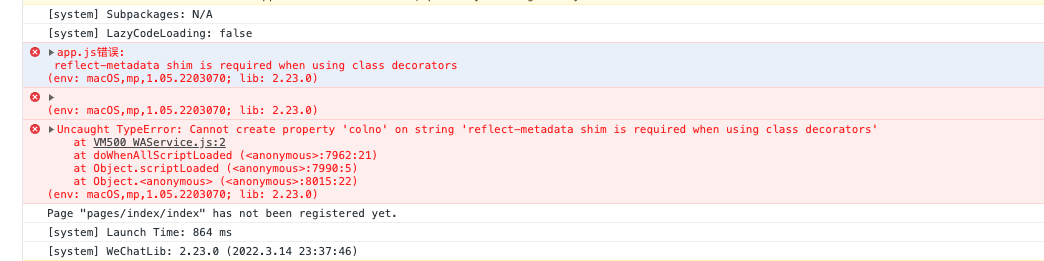 小程序运行缺失reflect Metadata，h5正常 · Issue 11680 · Nervjstaro · Github 4582