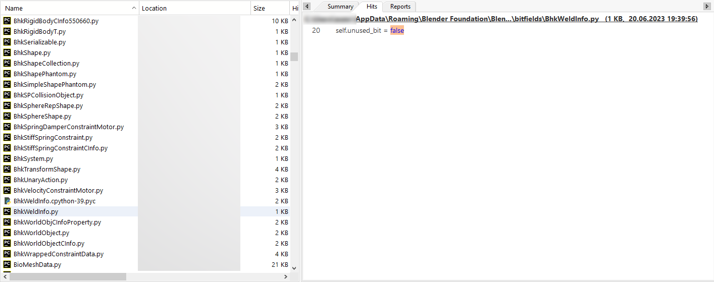 In the file BhkWeldInfo.py 'false' is written with a lowercase letter · Issue #588 · niftools ...