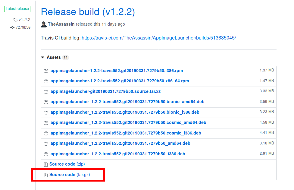 how to build from source archive · Issue #145 · TheAssassin/AppImageLauncher · GitHub
