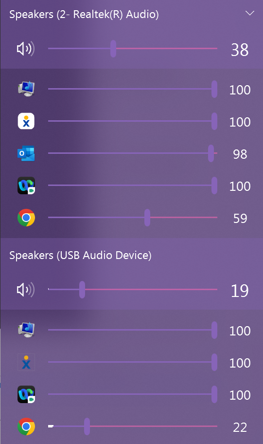 Audio coming out of devices simultaneously, no longer working · Issue ...