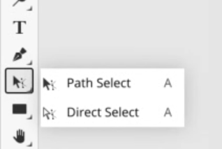 Path Select tool drop down menu's icon are inversed · Issue #2735 ...