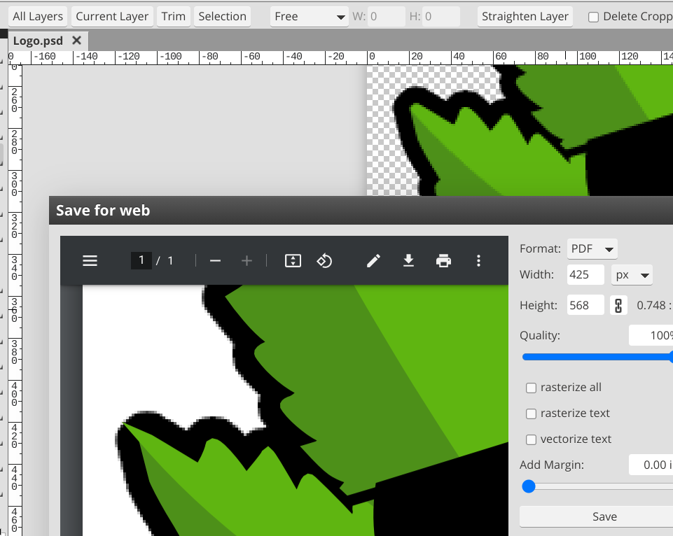 Export PDF - Corner paths changes after exporting · Issue #3423 ...