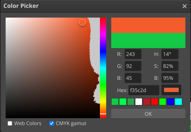 Color picker should have CMYK variables · Issue #4709 · photopea ...