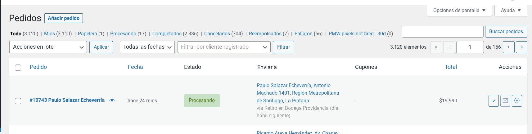 [Enhancement]: Adding dropdown menu to Order list · Issue #34535 · woocommerce/woocommerce · GitHub