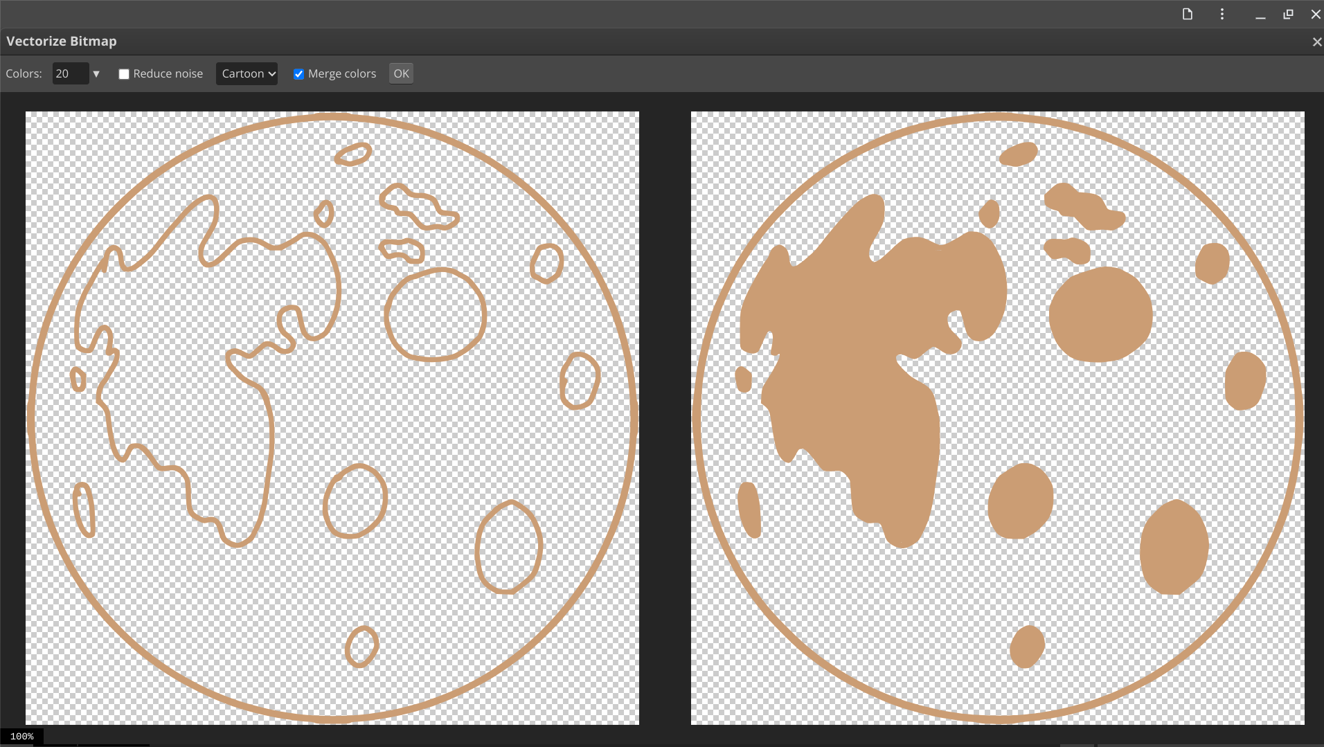 Vectorize layer gets incorrect colors · Issue #5999 · photopea/photopea ...
