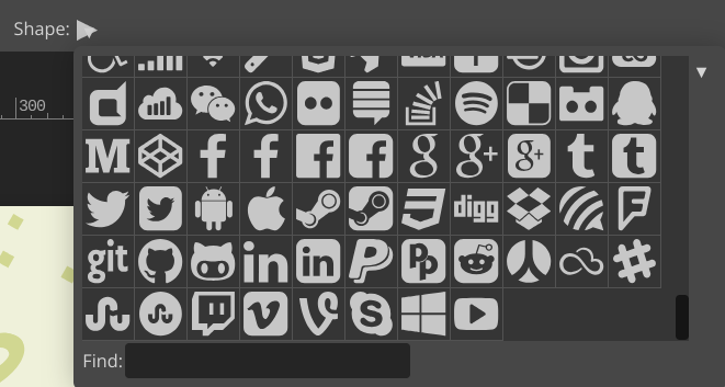 Font Awesome Api For Custom Shape Tool · Issue 6057 · Photopeaphotopea · Github