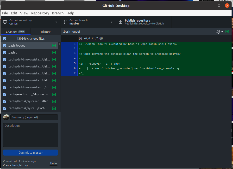Error na hora de criar novo ou adicionar repositório no GitHub Desktop - referente ao Cap. 18 ...