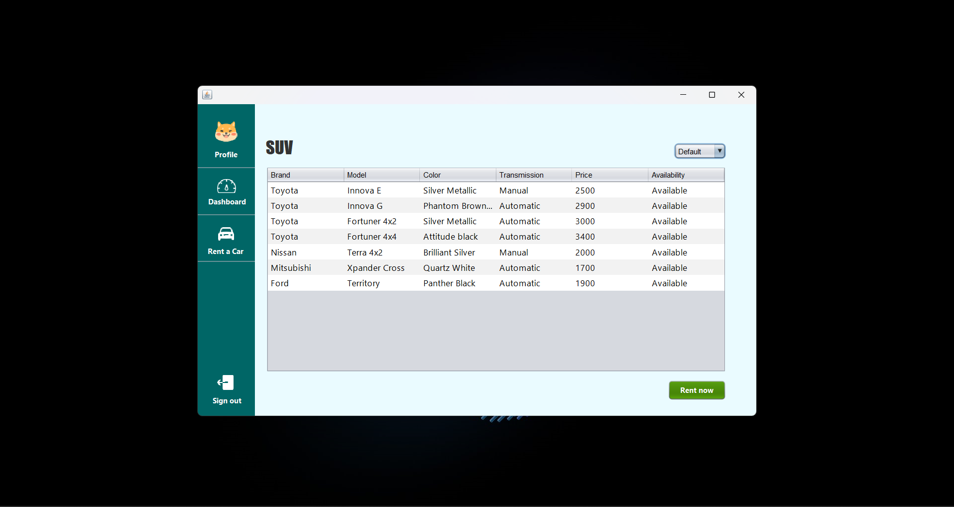 GitHub - jiedjoshua/CarRental-ManagementSystem