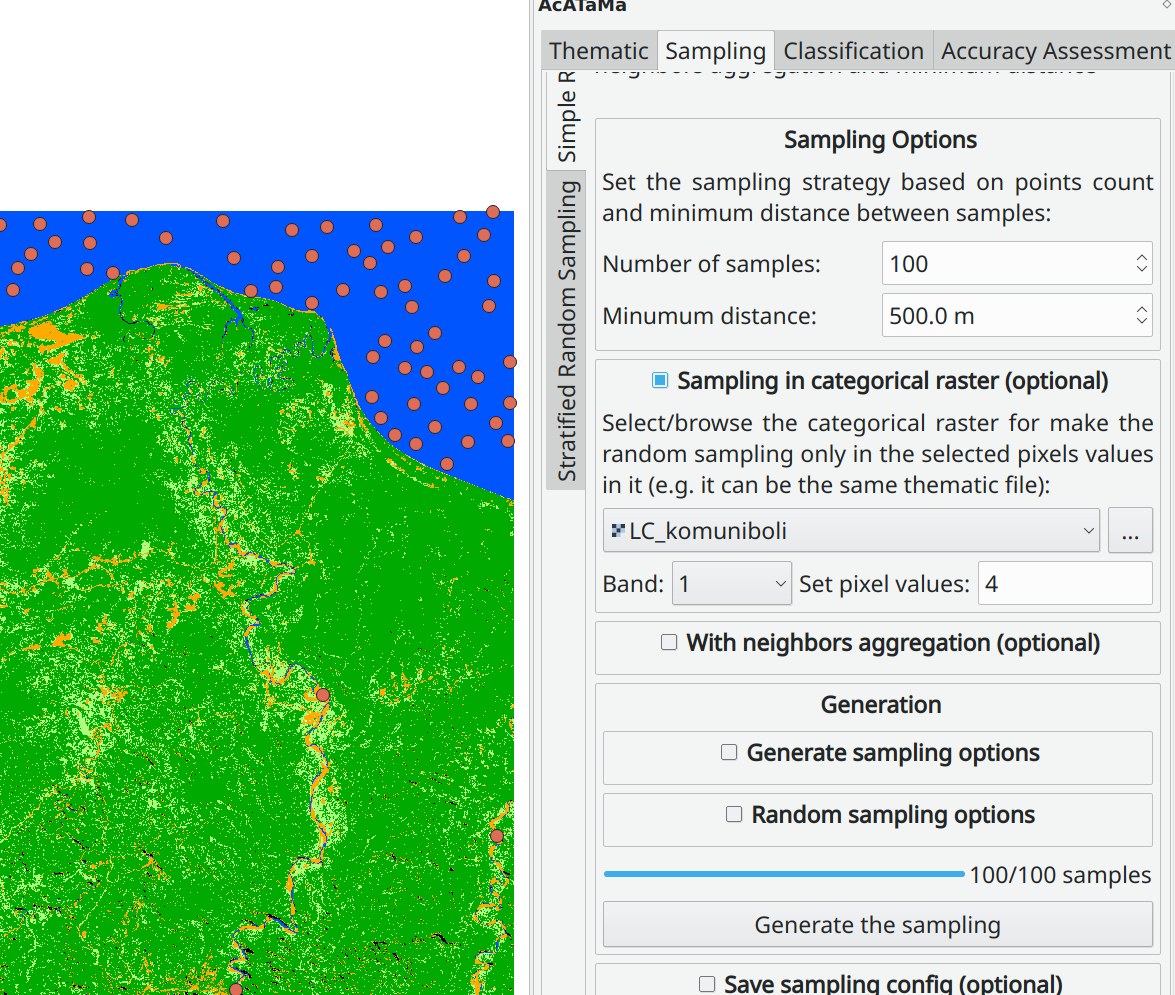 Cannot set the minimum distance between samples when doing random sampling · Issue #4 · SMByC ...