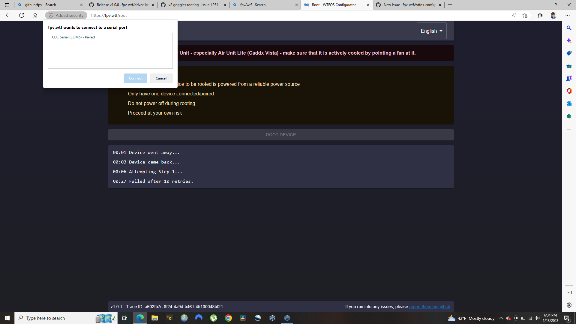 v2 goggles rooting · Issue #261 · fpv-wtf/wtfos-configurator · GitHub