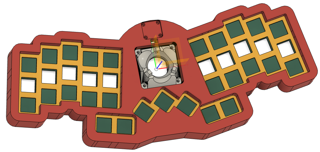 GitHub - protieusz/Sentinel: 39 column stagger unisplit keyboard with ...