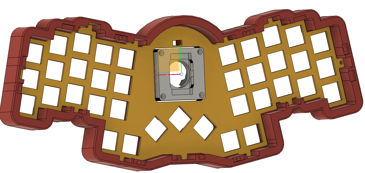 GitHub - protieusz/Sentinel: 39 column stagger unisplit keyboard with ...