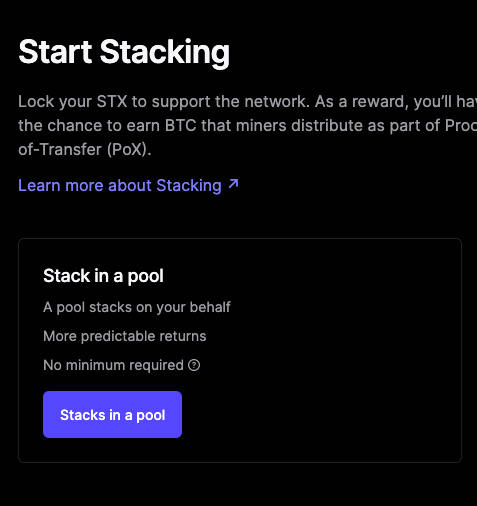 Typo on stacking select page · Issue #793 · leather-io/desktop · GitHub