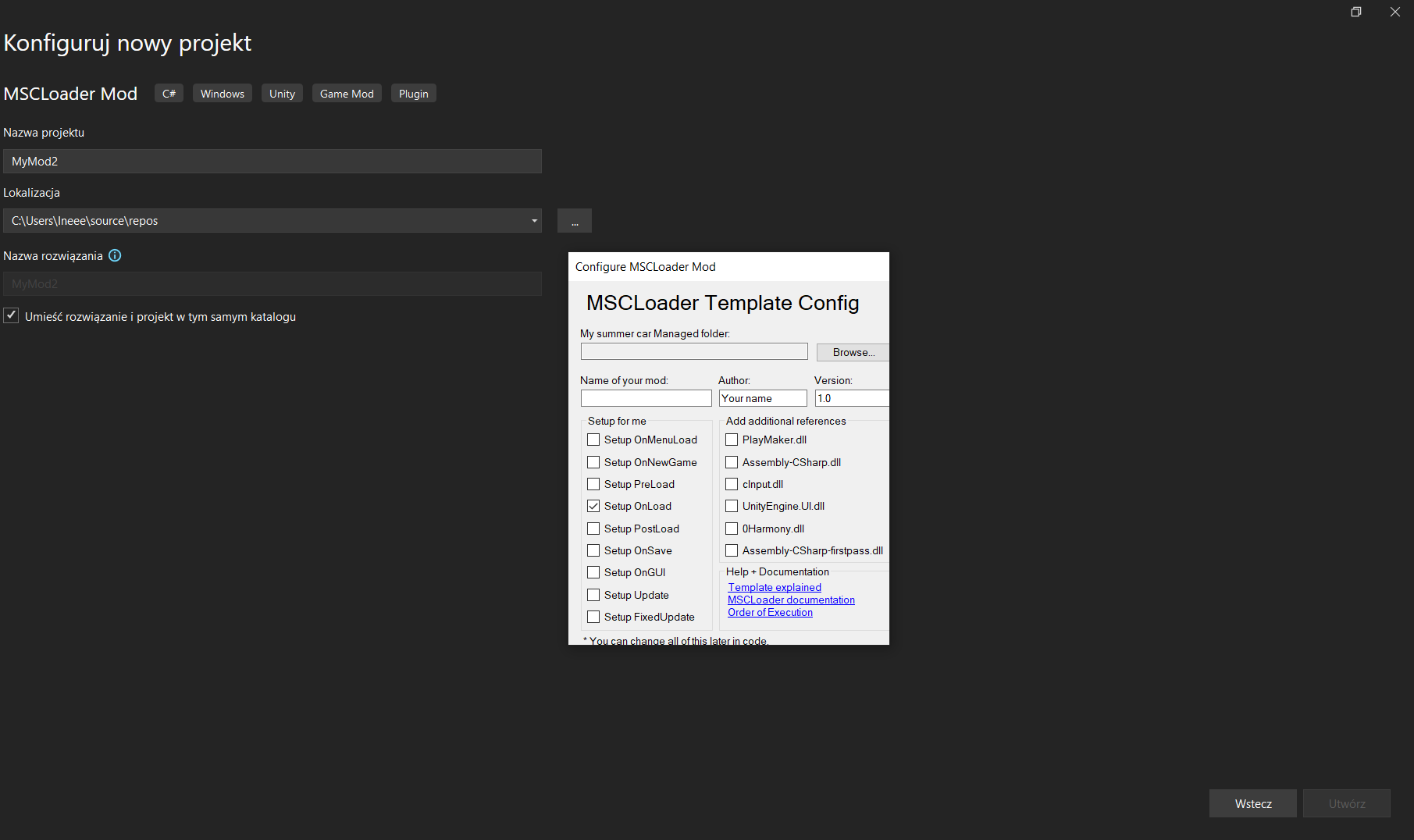[Bug]: VS 2022 There is no "Done" button in template config window. · Issue #159 · piotrulos ...