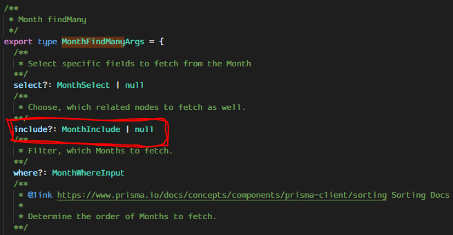 Npx Prisma Generate Does Not Generate Type Definitions For Include · Issue 6919 · Prismaprisma 
