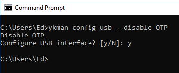Error when attempting to disable OTP via USB · Issue #81 · drduh ...