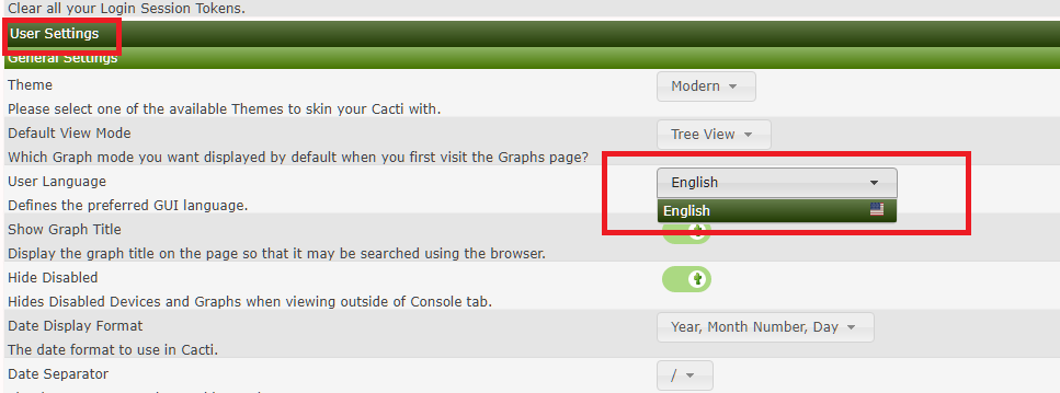 After update from 1.2.0, there is no choice of interface language · Issue #2338 · Cacti/cacti ...