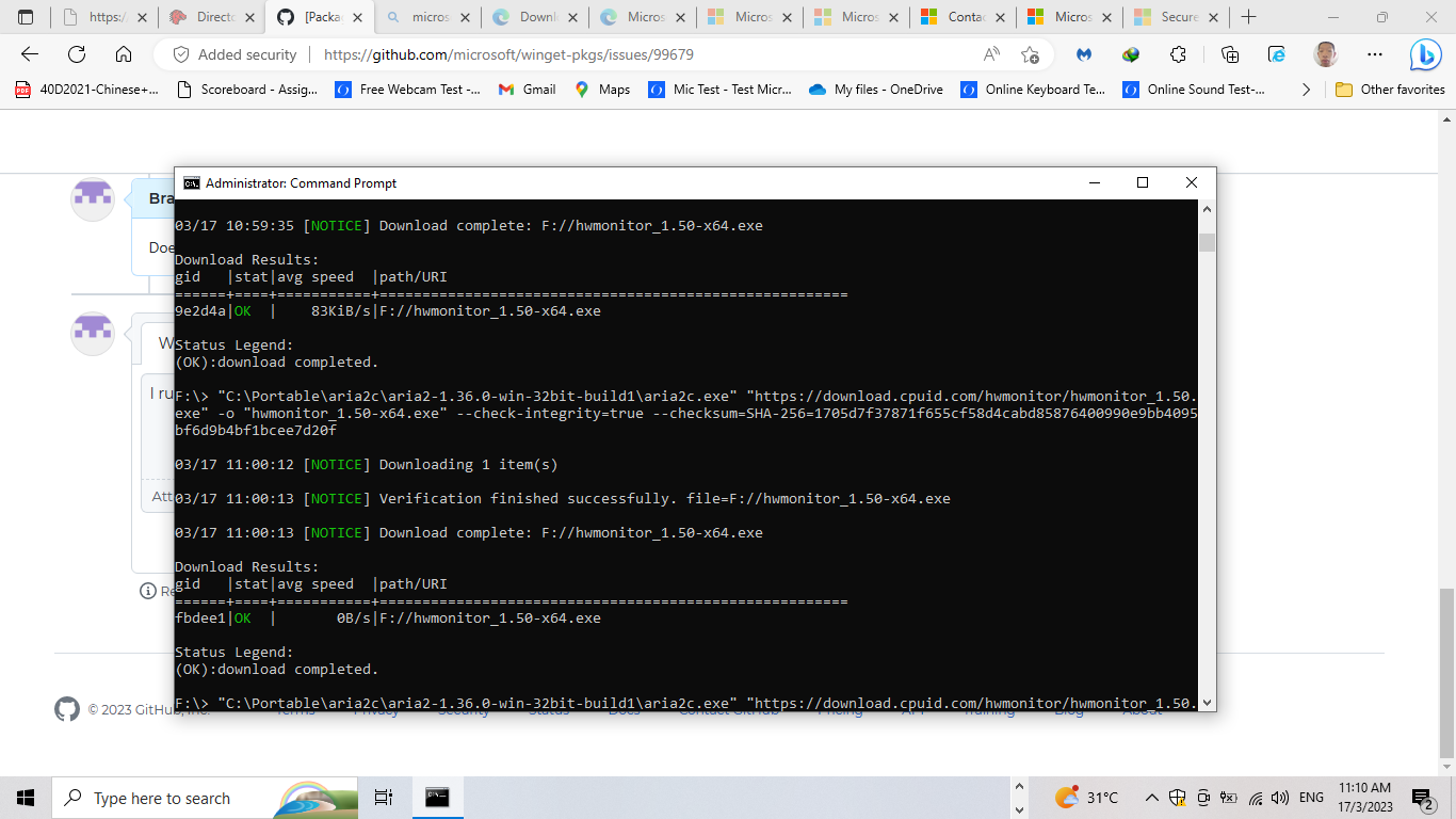 [Package Issue]: CPUID.HWMonitor · Issue #99679 · microsoft/winget-pkgs · GitHub