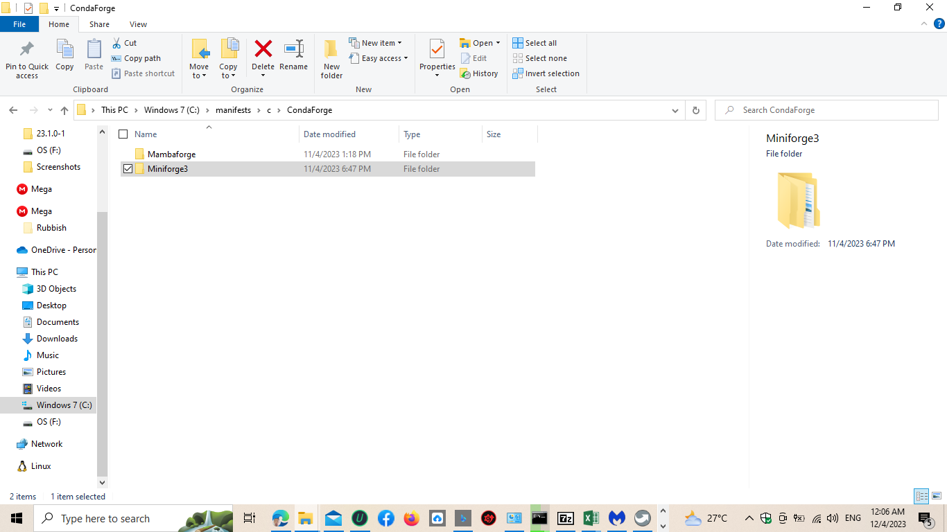 [Update Request]: CondaForge.Mambaforge · Issue #102049 · microsoft/winget-pkgs · GitHub