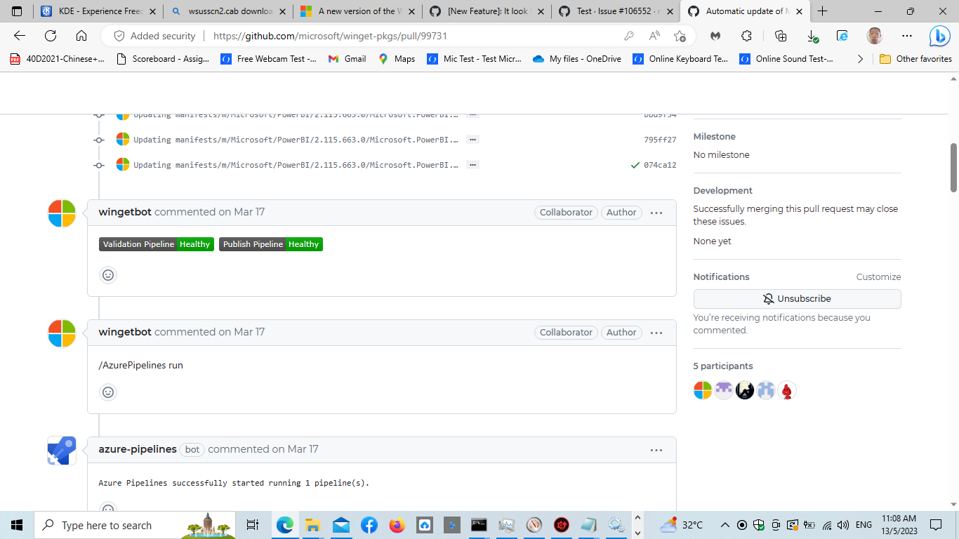 [New Feature]: It look like when wingetbot does not link the related issue to the pull request ...