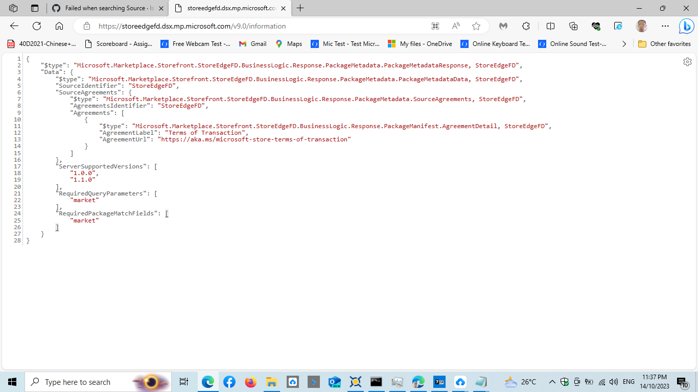 Failed When Searching Source · Issue 3419 · Microsoftwinget Cli · Github