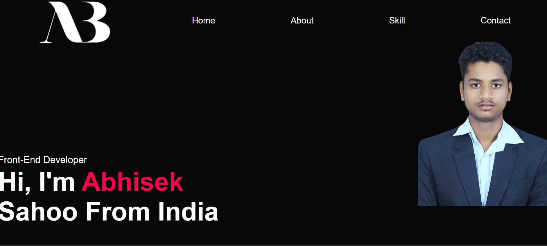 GitHub - i-Abhisek/Personal-Portfolio: Welcome to my personal portfolio! I am a multi ...