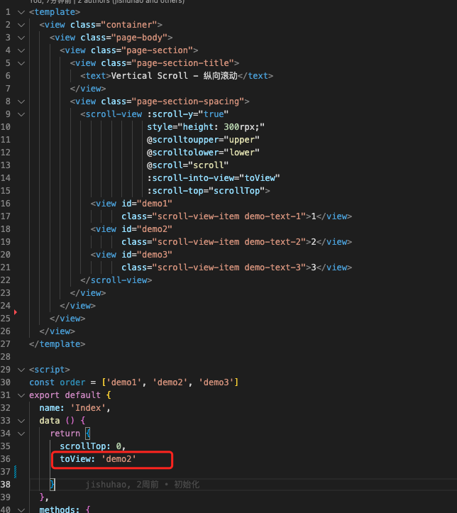 scroll-view / scroll-into-view （vue版本无效） · Issue #12709 · NervJS/taro · GitHub