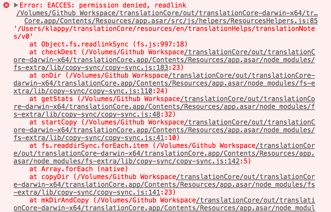 CopySync readlinkSync Permission Denied with Electron Asar · Issue #546 · jprichardson/node-fs ...