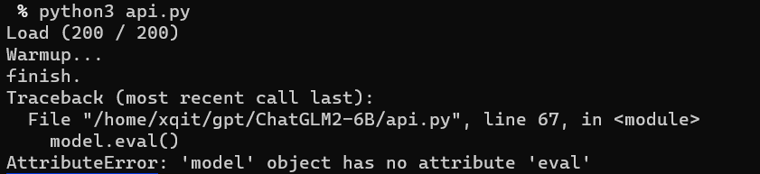 llm.model不支持.eval()方法，那大家的ChatGLM2-6B如何运行呢？ · Issue #154 · ztxz16/fastllm · GitHub