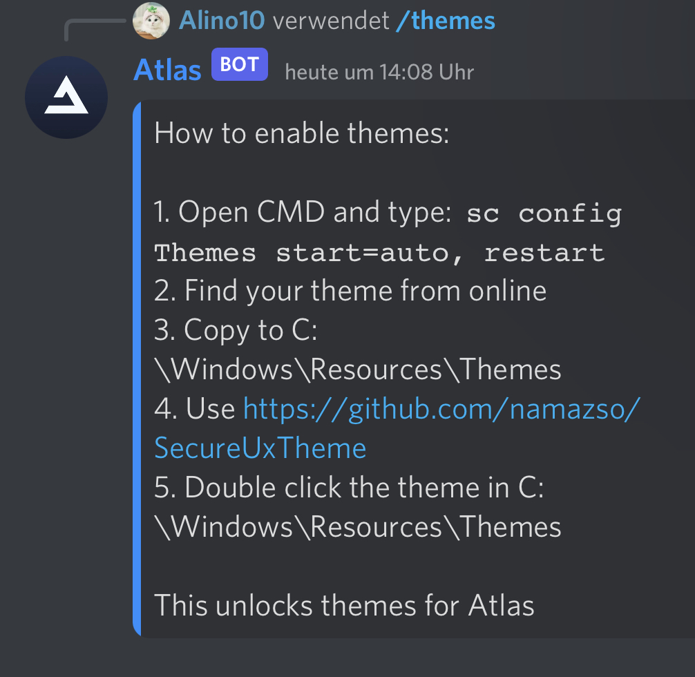 Custom Themes · Issue #345 · Atlas-OS/Atlas · GitHub