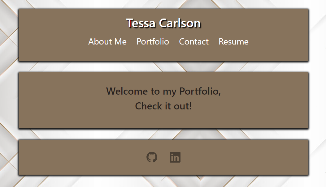 GitHub - TessaEC/react-portfolio: This app is a personal portfolio ...