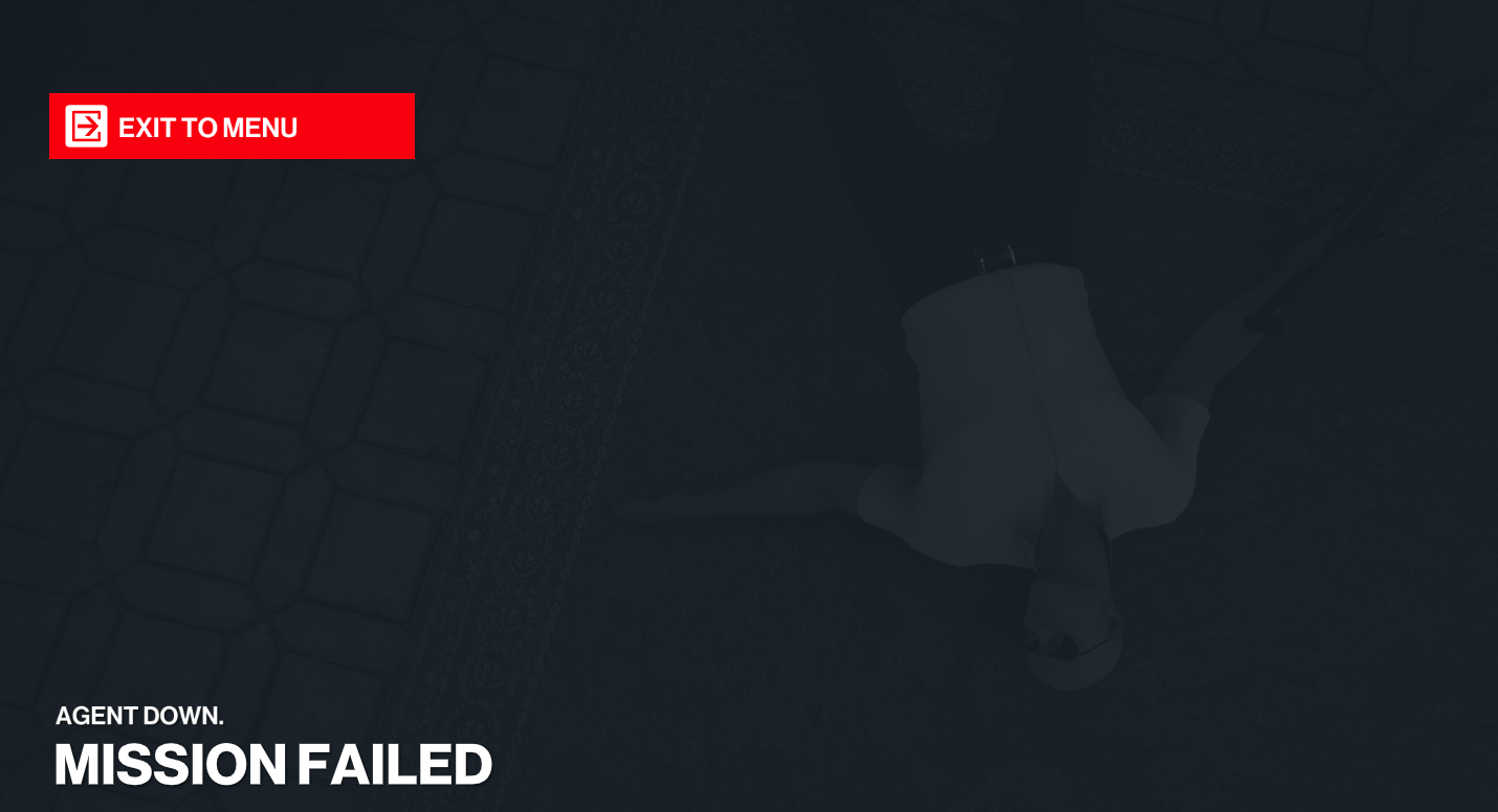 The "Mission Failed" menu for elusive targets only has the "Exit to Menu" option · Issue #253 ...