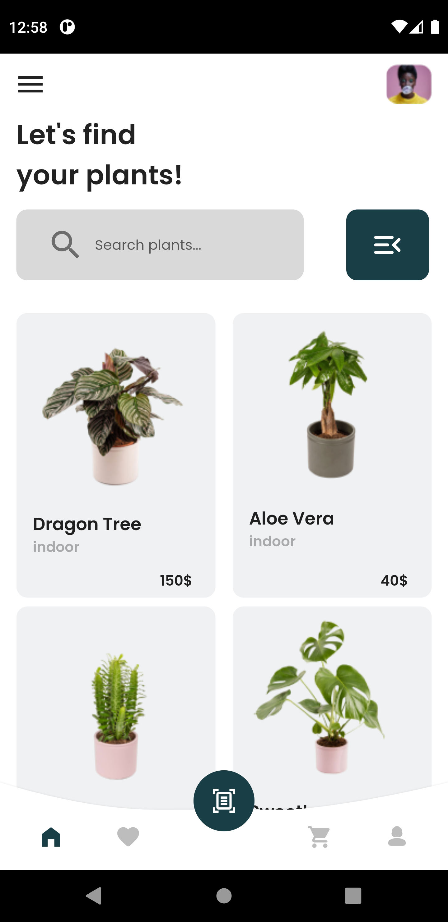 GitHub - SFADev/Flutter-PlantsShop-UI: UI of plants shop using Flutter.