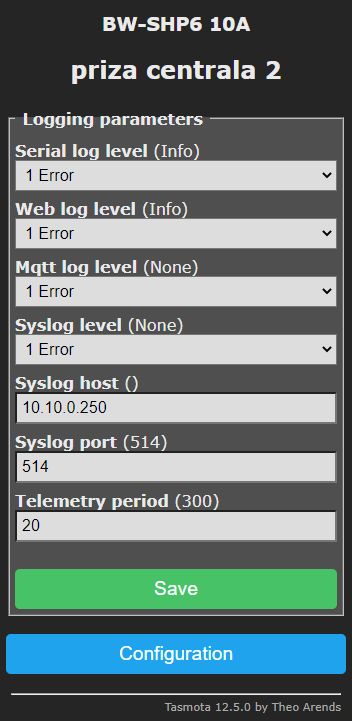 Console not working when Web log level is set to 0-None or 1-Error · Issue #18782 · arendst ...