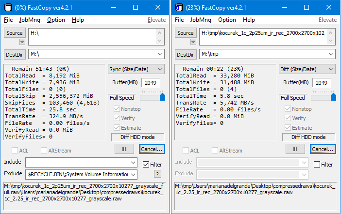 slow copy while syncing (from scheduler) · Issue #132 · FastCopyLab/FastCopy · GitHub