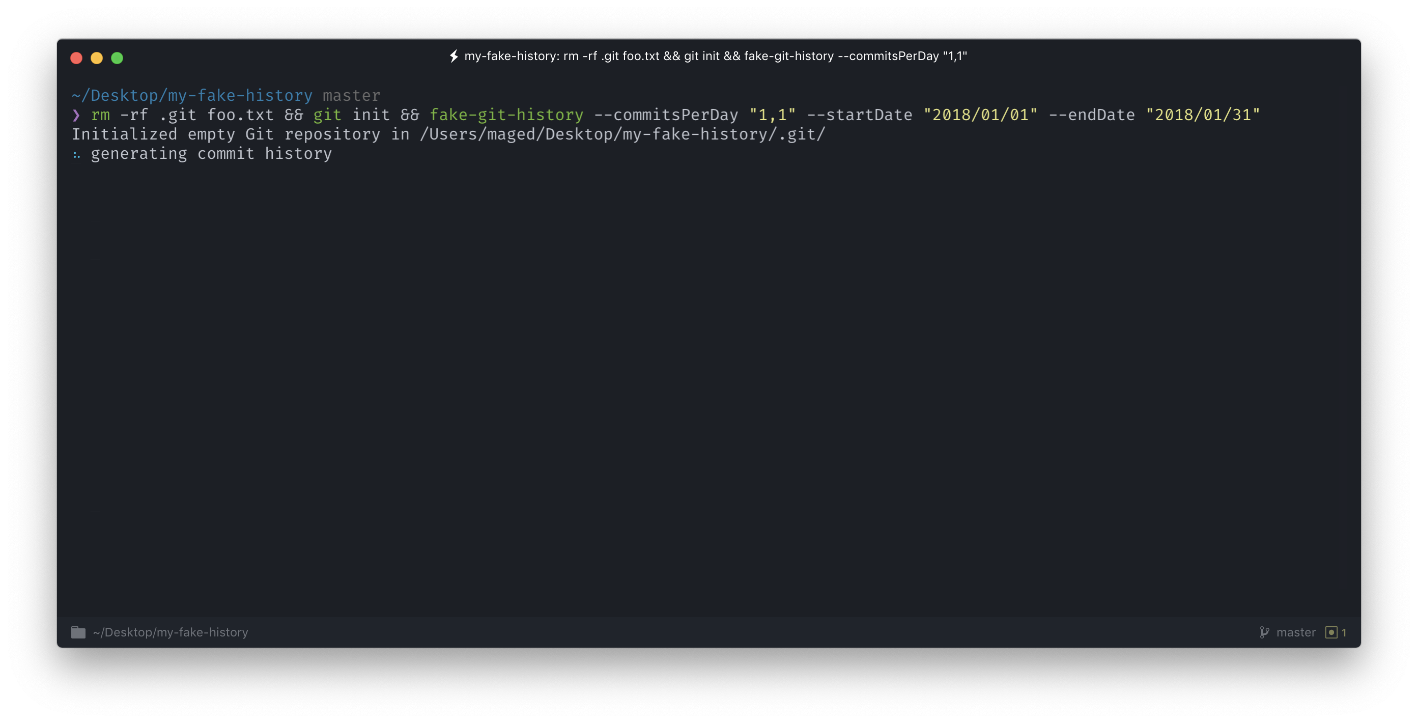 Race condition · Issue #2 · artiebits/fake-git-history · GitHub
